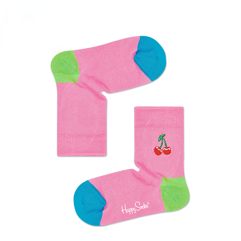 Happy Socks - Kids Cherry Embroidery Sock | Happy Socks Official Hong ...